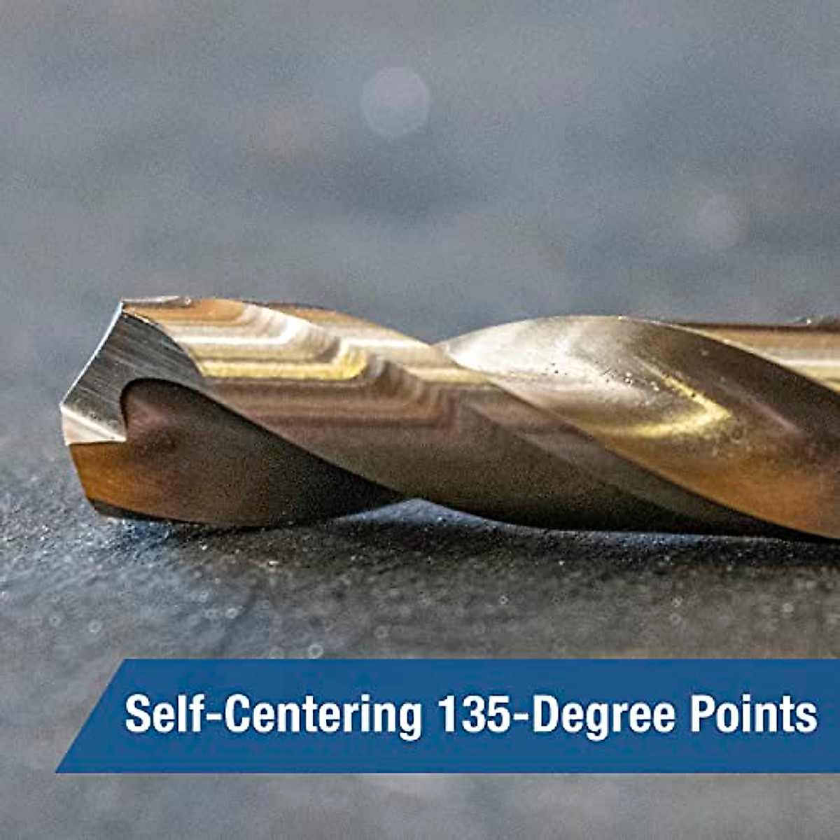 Century Drill & Tool 26529 Pro Grade Cobalt Drill Set, 29 Piece, Made in The USA, for Stainless Steel and Hard Metal