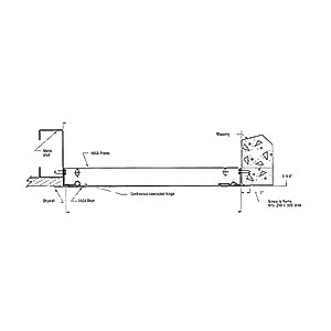 Acudor Access Door UF-5000 18" x 24" Premium Universal Flush Door
