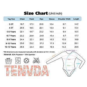 TENVDA Gymnastics Leotards for Girls with Dance Shorts 6-7 Years Old Purple Sparkly Unicorn Printed USA Kids Long Sleeve One-Piece Athletic Bodysuit Tumbling Outfit