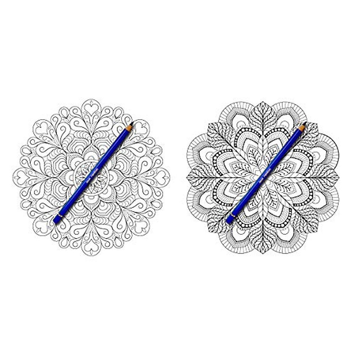 The Art of Mandala 2: Adult Coloring Book Featuring Calming Mandalas designed to relax and calm