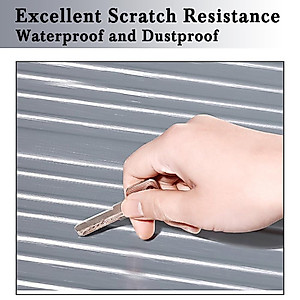 Yuppies Clear PVC Suitcase Cover, Protective Luggage Cover for 24 inch Wheeled Suitcase (24inch (16.2" L x 10.6" W x 21.5" H))