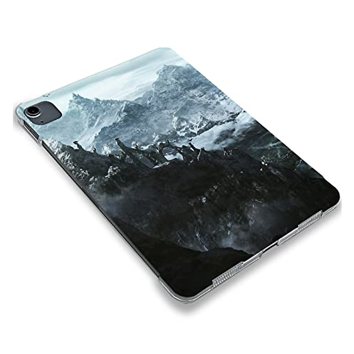 Cute Winter Mountain Nature case Compatible with iPad Mini Air Pro 7.9 8.3 9.7 10.2 10.9 11 12.9 inch Pattern Cover New 2022 2021 Trifold Stand 3 4 5 6 7 8 9 Generation 251 (9.7" iPad Air 1/2)