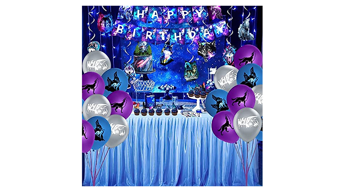 Wolf Party Decorations for Epic Birthday Celebrations