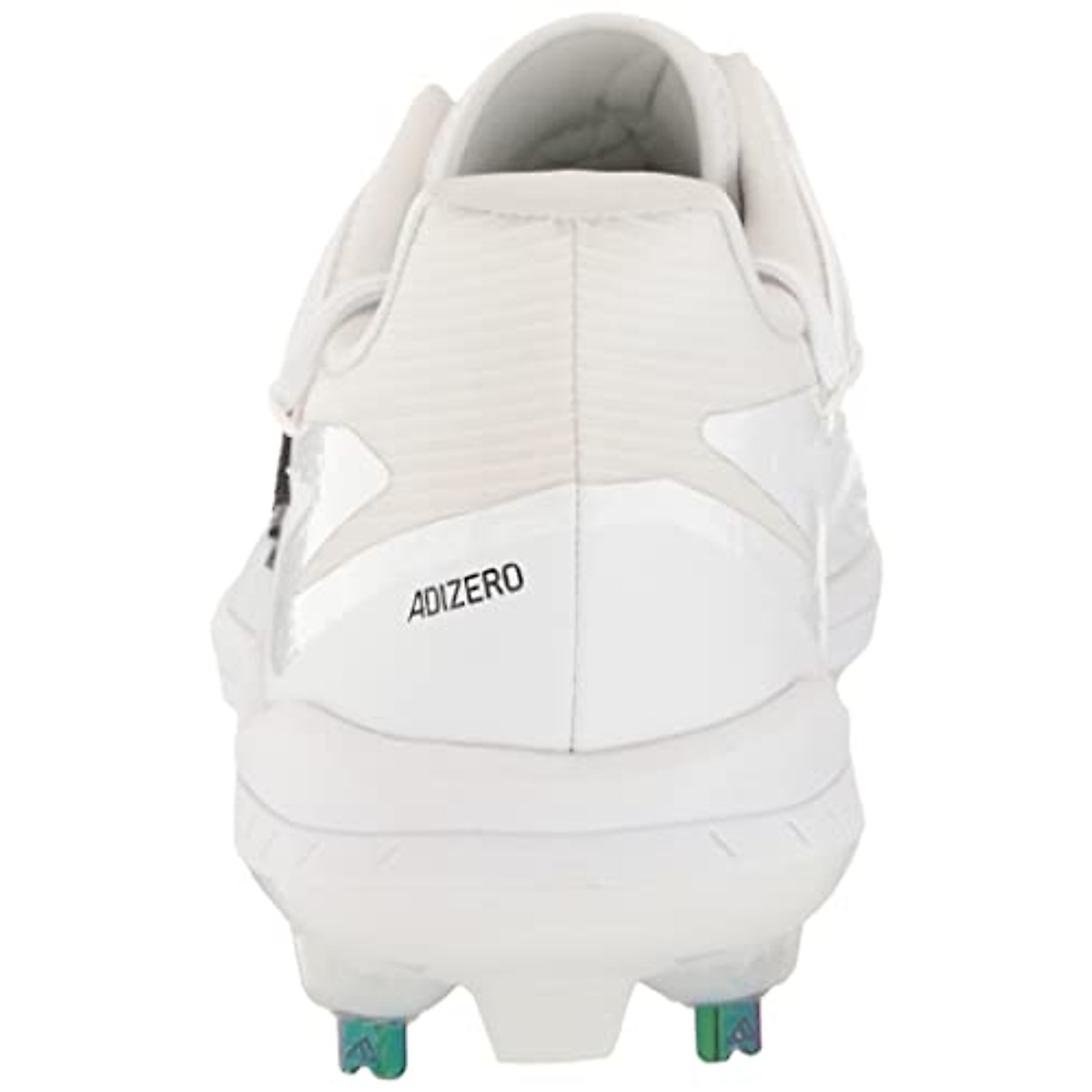 adidas Men's Adizero Afterburner 8 Baseball Shoe, White/Core Black/White, 9.5