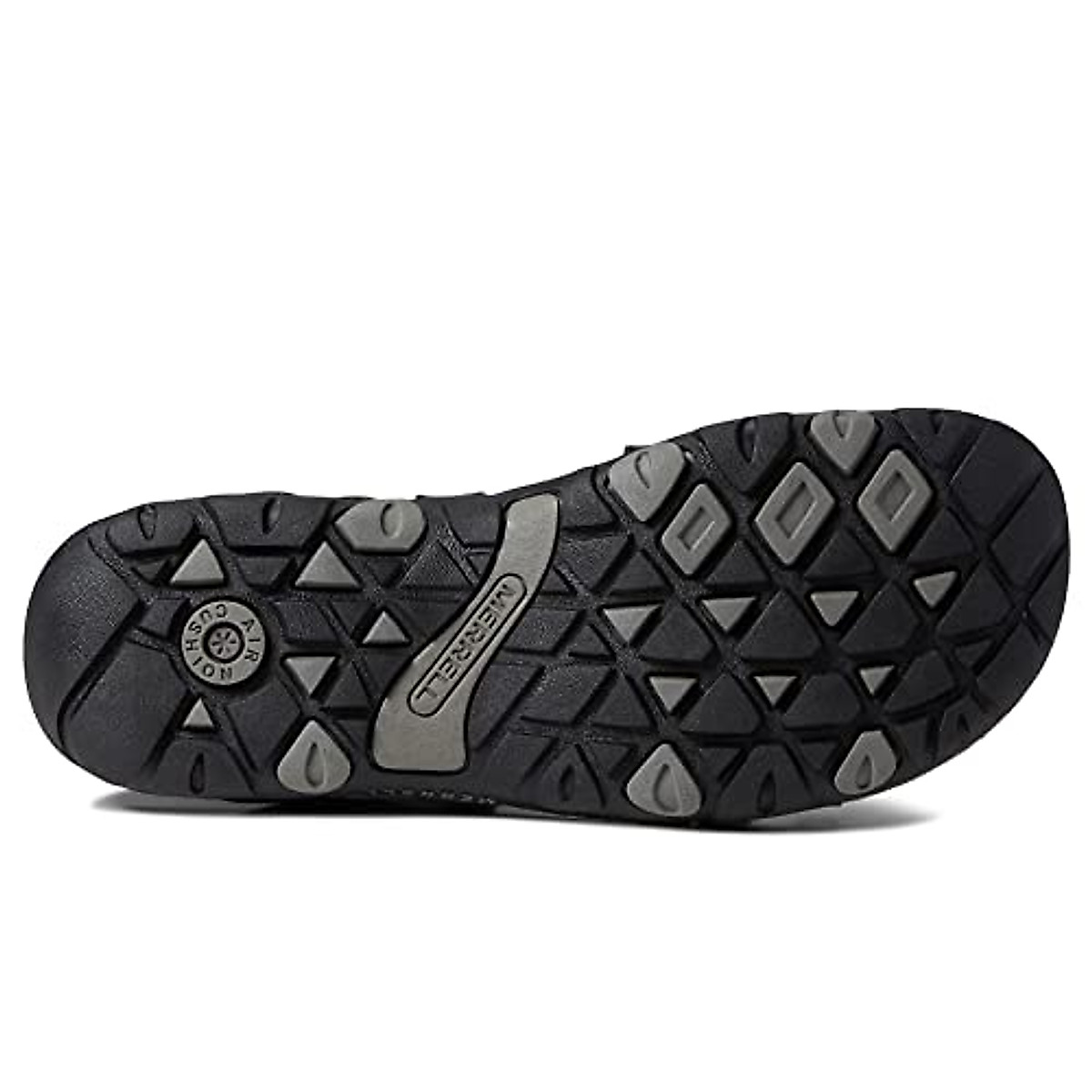 Merrell Sandspur Rose Convert Sandals for Women - Textile Lining with Slingback Design, Hook-Loop Closure, and Rubber OutsoleBlack 7 M