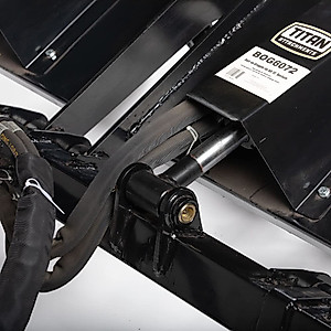 Titan Attachments Dual Adjustable 60"-72" Bolt-on Grapple Attachment, Skid Steer or Tractor Bucket Attachment, 1/2" Thick Grapple Teeth, Dual 3,000 PSI Cylinder, Centers on Bucket