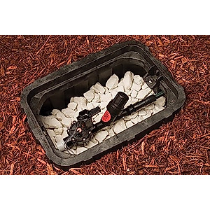 Rain Bird PRF07530S Drip Irrigation In-Line 30 PSI Pressure Regulating "Y" Filter, 3/4" Male Pipe Thread,Black