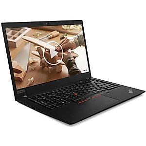 Lenovo ThinkPad T490s 14.0'' FHD Laptop, Intel Quad-Core i5-8365U up to 3.90GHz, 16GB DDR4 RAM, 512GB SSD, Fingerprint, Backlit Keyboard, Windows 10 Pro 64-bit (Renewed)