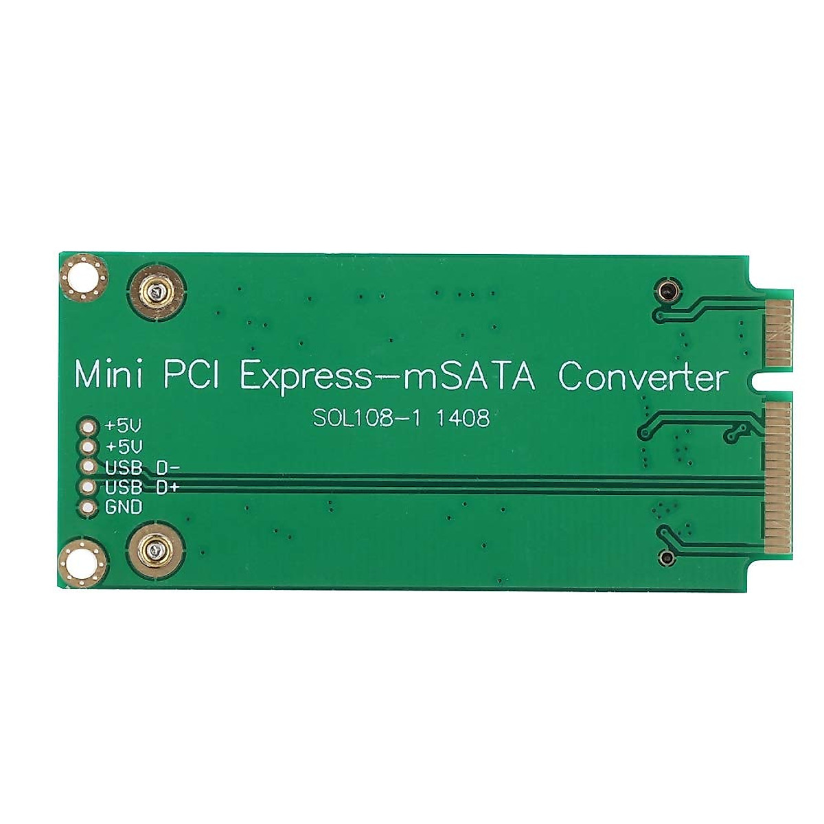 MSATA Converter mSATA SSD to Mini PCI Express SATA SSD Riser Card Extender Adapter Converter for EEE PC 1000