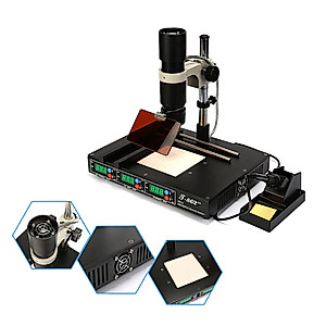DY19BRIGHT New T862++ BGA Rework Station Infrared IRDA Welder Soldering Welding Machine US Stock