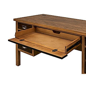 Martin Furniture Heritage Half Pedestal Desk