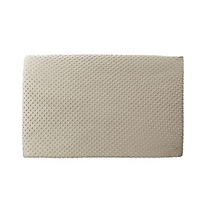 Blackleaf Baby Minky Playard Sheet, Ultra Soft Portable Mini Crib Sheets, Minky Dots Plush Playard Mattress Cover (Tidal Foam)