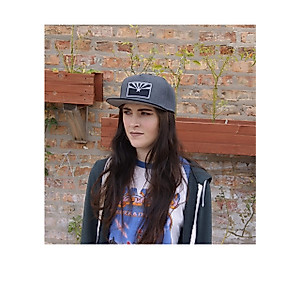 Arizona State Flag Black and Grey Classic Baseball Cap Flat Brim Hat Snapback