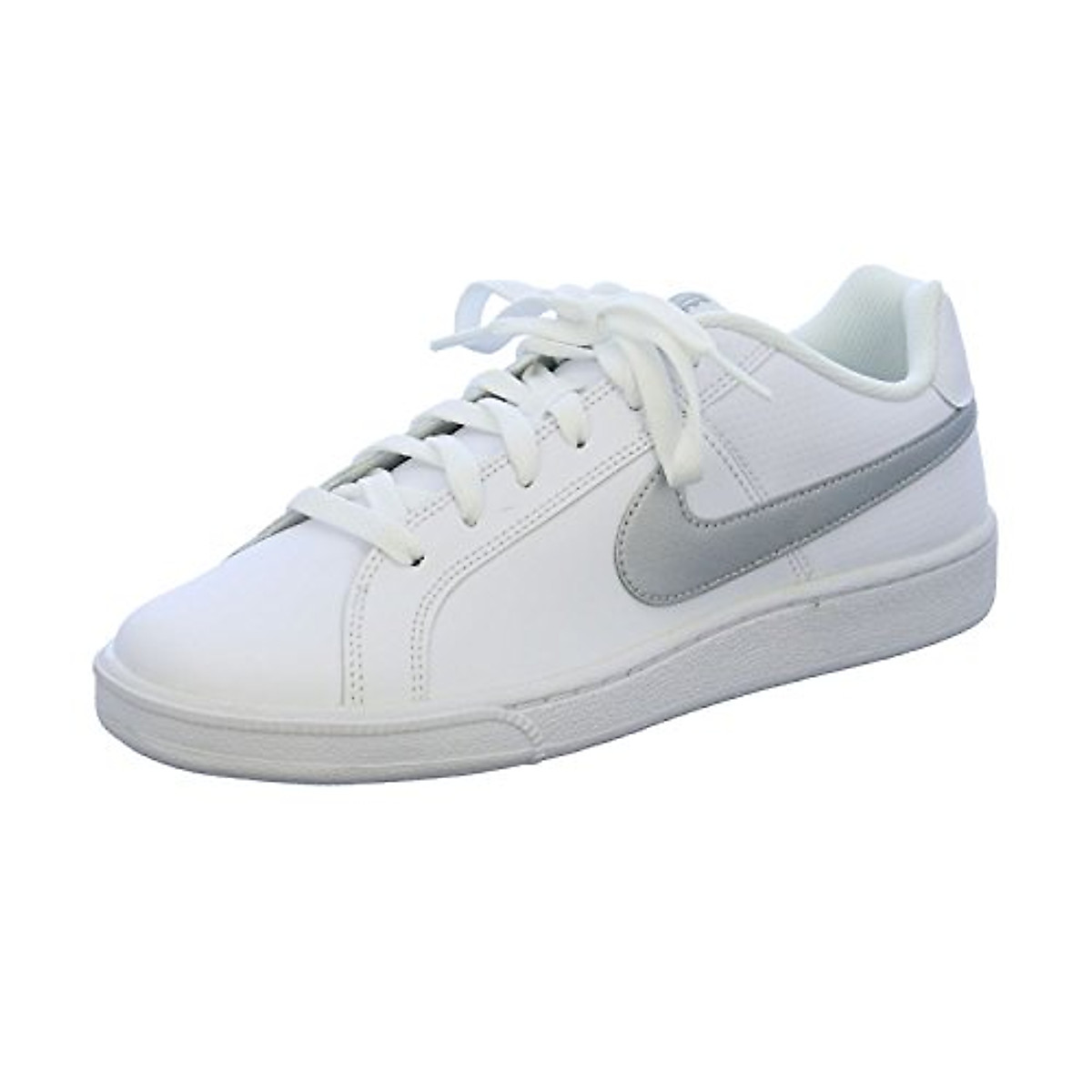 Nike Womens Court Royale Leather Low Top Lace Up Fashion White Size 8.5