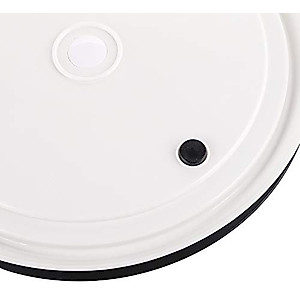 Yesland 2-Tier Lazy Susan Turntable with Large Bin and 3 Dividers, 11.25'' Height Adjustable Cabinet and Spice Rack Organizer with Removable Clear Storage Bins for Kitchen Pantry Snack Fruit Makeup