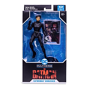 McFarlane Multiverse Catwoman Unmasked Batman Movie 7" Action Figure with Accessories
