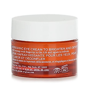 Origins Ginzing Refreshing Eye Cream To Brighten and Depuff for Unisex - 0.5 Oz Eye Cream, 0.5 Ounce,I0080521
