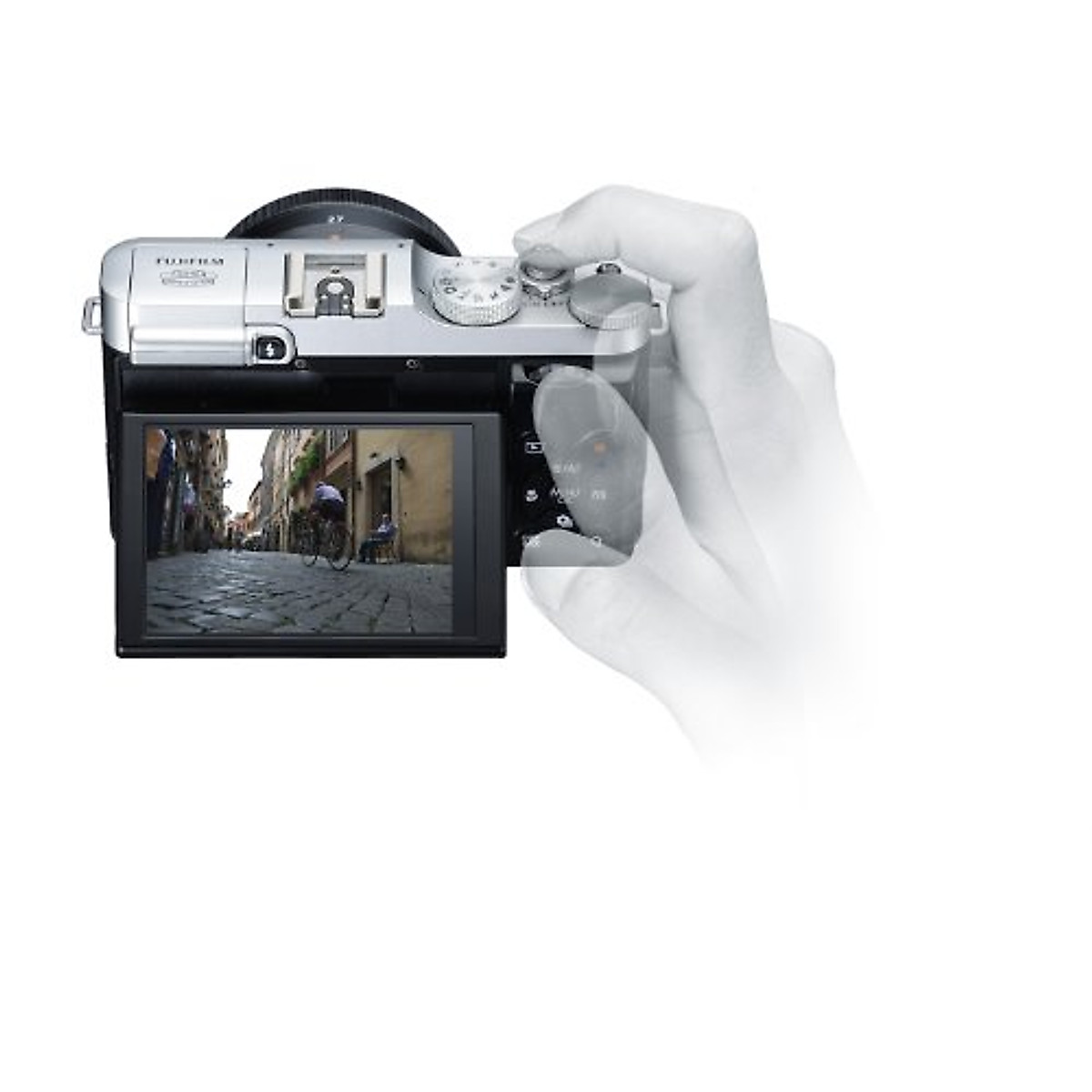 Fujifilm X-M1 Compact System 16MP Digital Camera with 3-Inch LCD Screen - Body Only (Black)