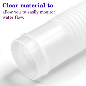 1.5" X 3ft Replacement Pool Skimmer Hose - Pool Hoses for Intex Above Ground Pools,Part NO.10531 & 25016