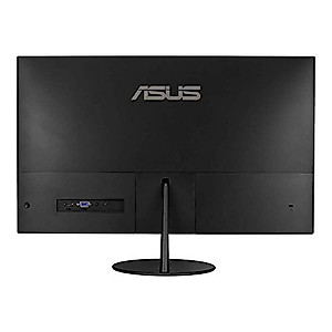 ASUS VL249HE 23.8” Eye Care Monitor, 1080P Full HD, 75Hz, IPS, Adaptive-Sync/FreeSync, Eye Care, HDMI VGA, Frameless Slim Design, VESA Wall Mountable