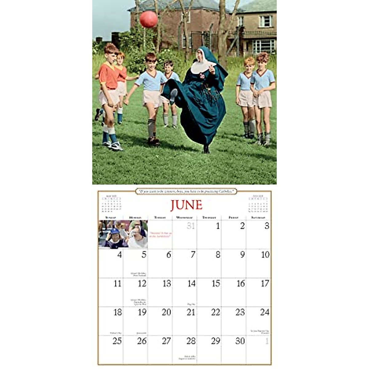Nuns Having Fun Wall Calendar 2023: Real Nuns Having a Rollicking Good Time