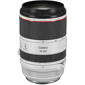 Canon RF 70-200mm f/2.8L is USM Lens (3792C002) + Filter Kit + Cap Keeper + Cleaning Kit + More (Renewed)