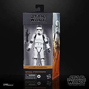 STAR WARS The Black Series Imperial Stormtrooper Toy 6-Inch-Scale The Mandalorian Collectible Action Figure, Kids Ages 4 and Up