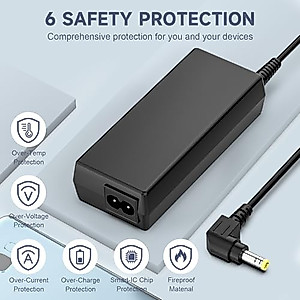 90W 19V Power Cord for Westinghouse TV, Westinghouse 24 32 40 42 46 inch UW40TA2W UW40T8LW LED TV UW32SC1W UW32S3PW UW40TC1W LD-2480 LD-4680 LD-4695 LD-3255VX LD-4255VX EW39T6MZ Power Supply Adapter