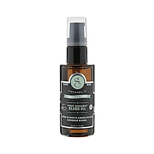 Suavecito Premium Blends Beard Oil - Leave-In Beard Conditioner For Softening Hair, Hydrating Skin, Eliminating Beard Dandruff, Healthy Beard Growth - Ivory Bergamot Fragrance - 1 oz