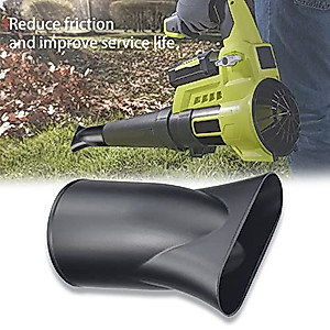 Leaf Blower Flat Nozzle Compatible with RYOBI RY40408 and RY40408VNM 40-Volt Cordless Leaf Blower, Enhance Blower Flat Airflow.