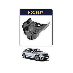 FITCAMX 4K 2160P Car DVR Video Recorder WiFi Connection Dash Cam Compatible with Mercedes Benz EQE Sedan SUV 2023 2024 (Color : SUV HD2-6627, Size : 4K Front Cam 64GB)