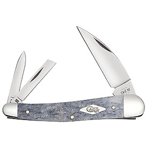 Case XX Knives Seahorse Whittler 34207 Gray Bone Stainless Steel Pocket Knife