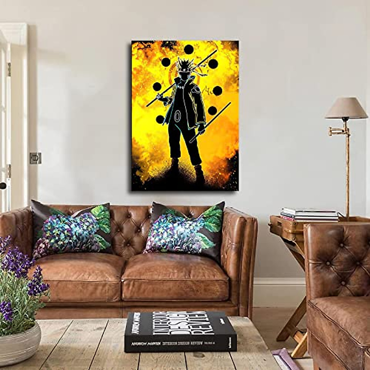 Anime Posters Anime Canvas Wall Art for Room Anime Wall Decor for Bedroom (Naruto 3,12×18 inch-No Framed)