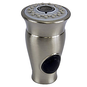 DANCO Smart Spray Kitchen Sink Faucet Pull Down Faucet Spray Head, Stainless Steel, 1-Pack (10724)