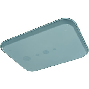 CFS Cafe Plastic Fast Food Tray, 14" x 18", Slate, (Pack of 12)