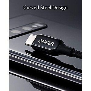 Anker USB C Cable, Powerline+ III USB C to USB C (6ft 2.0) USB-IF Certified Cable, 60W Power Delivery Charging for Apple MacBook, iPad Pro 2020, iPad Air 4, Google Pixel, and More (Black)