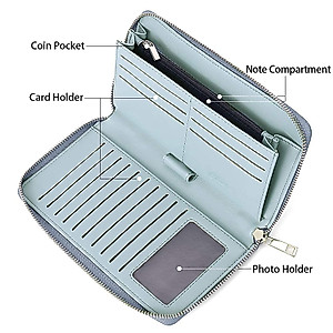 CLUCI Purses and Handbags bundles with Women Wallet