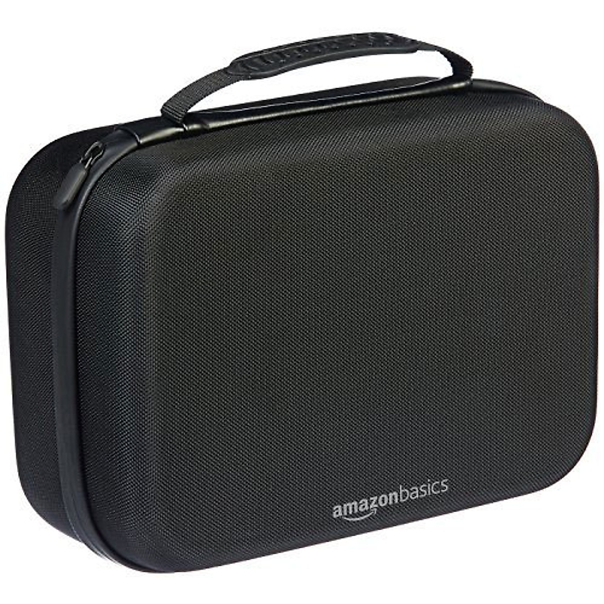 Amazon Basics Hard Shell Travel and Storage Case For Nintendo Switch & OLED Switch, Black, 12 x 4.8 x 9 Inches