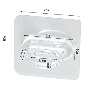 VALINK 1/10 PCS Waterproof Spray Bottle Holder Wall Mount Adhesive Spray Bottle Rack Wall Hanger Hooks Kitchen Storage Accessories