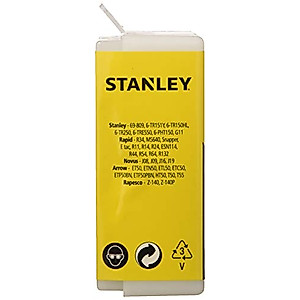 Stanley 1-TRA705-5T Type G Staples (5000 piece), Silver