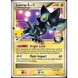 Pokemon - Luxray GL LV.X - 109/111 - Celebrations Classic Collection