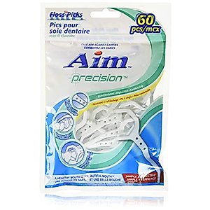 Aim Precision Floss Picks 50 pack