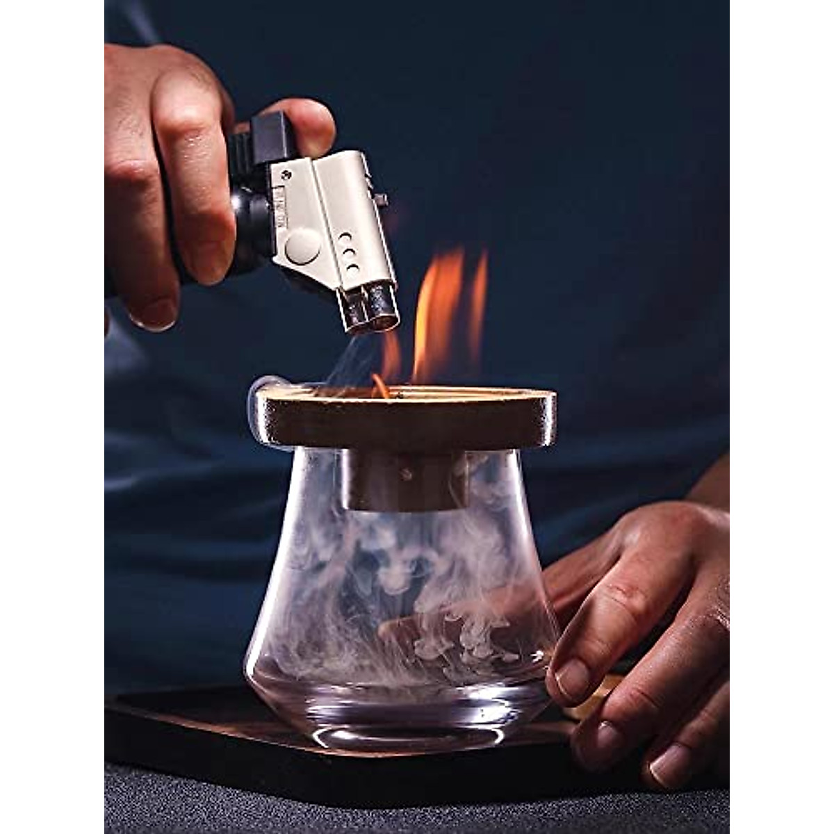 Cocktail Smoker Kit with Wood Chips – Smoked Old Fashioned and Other Drinks – Comes with Wood Chips – Great Idea for Gifts