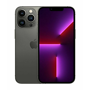 98% Apple iPhone 13 Pro Max 128GB 256GB 512GB 1TB ROM Genuine OLED A15 iOS Face ID NFC Unlocked 5G s add 2 Chargers/Graphite / 256G|6GB