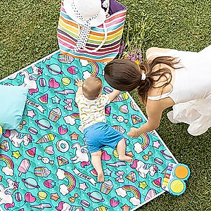 LEHOM Baby Play Mat 50" X 50" Baby Crawling Mat Thicken One-Piece Baby Playpen Playmat, Non-Slip Washable Baby Play Mat Baby Playmat Floor Mat for Infants Babies Toddlers Tummy Time Activity