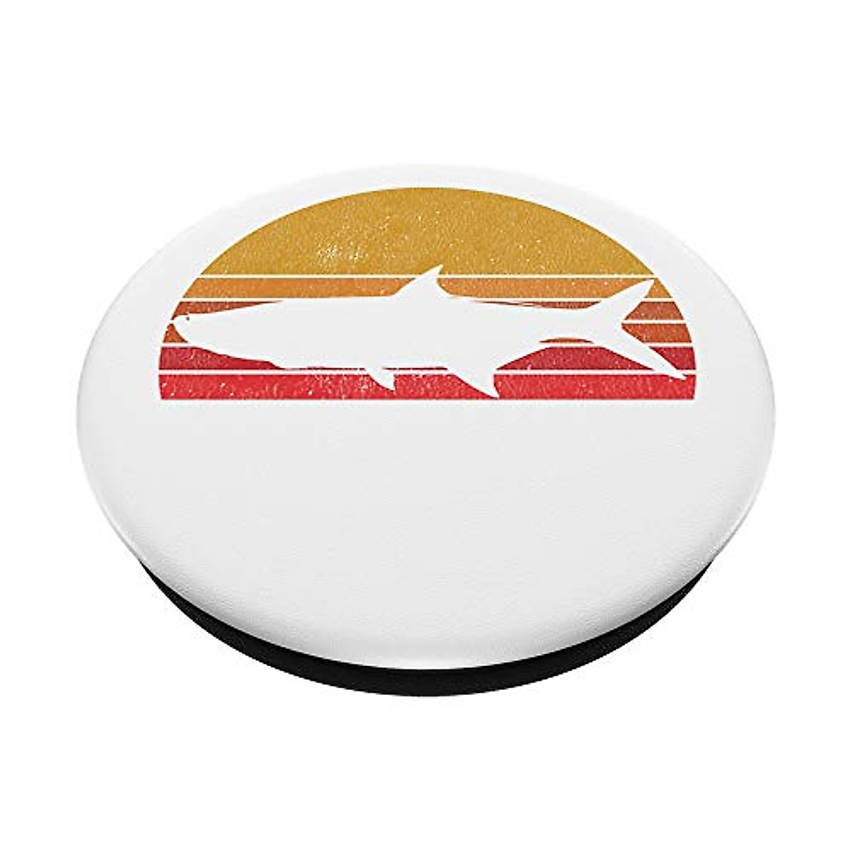Tarpon Fishing - Retro Tarpon Saltwater Fisherman PopSockets Swappable PopGrip