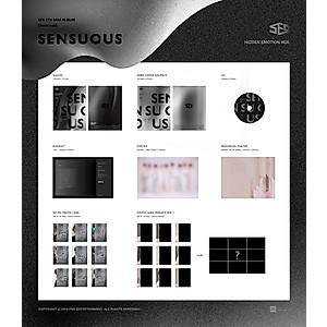 Kakao M SF9 - Sensuous [Random ver.] (5th Mini Album) CD+Booklet+Photocards