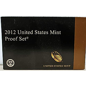 2012 United States 14-coin Proof Set - OGP box & COA