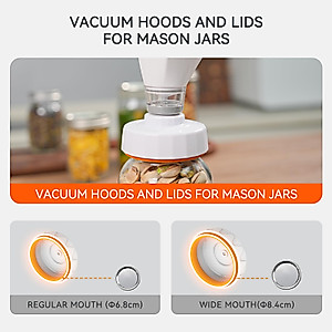 Electric Vacuum Sealer Kit, All in One for Mason Jars, Bags, and Wine Bottles, ideal for food storage, beverage saver, meal prep, pickling and preserving
