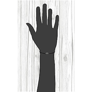 Real 6mm Faceted Aquamarine Bead on Bronze- Copper-Steel-Silver-Gold-Rose Gold- Titanium- Black Iron Wire on a Leather or Waxed Cord Adjustable Friendship Bracelet Wire Wrapped March Birthstone